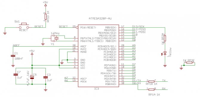 Ардуино нано питание: варианты подключения, схемы. Характеристики платы ...