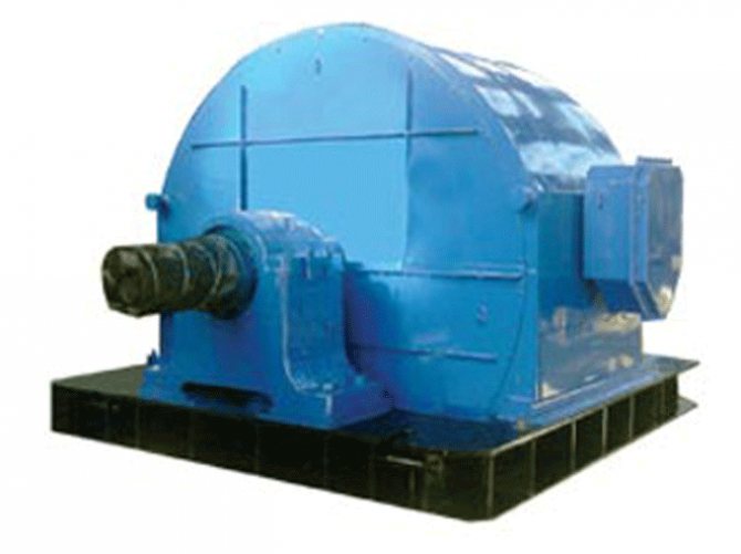 Synchronous machines: device, excitation, types and principle of operation